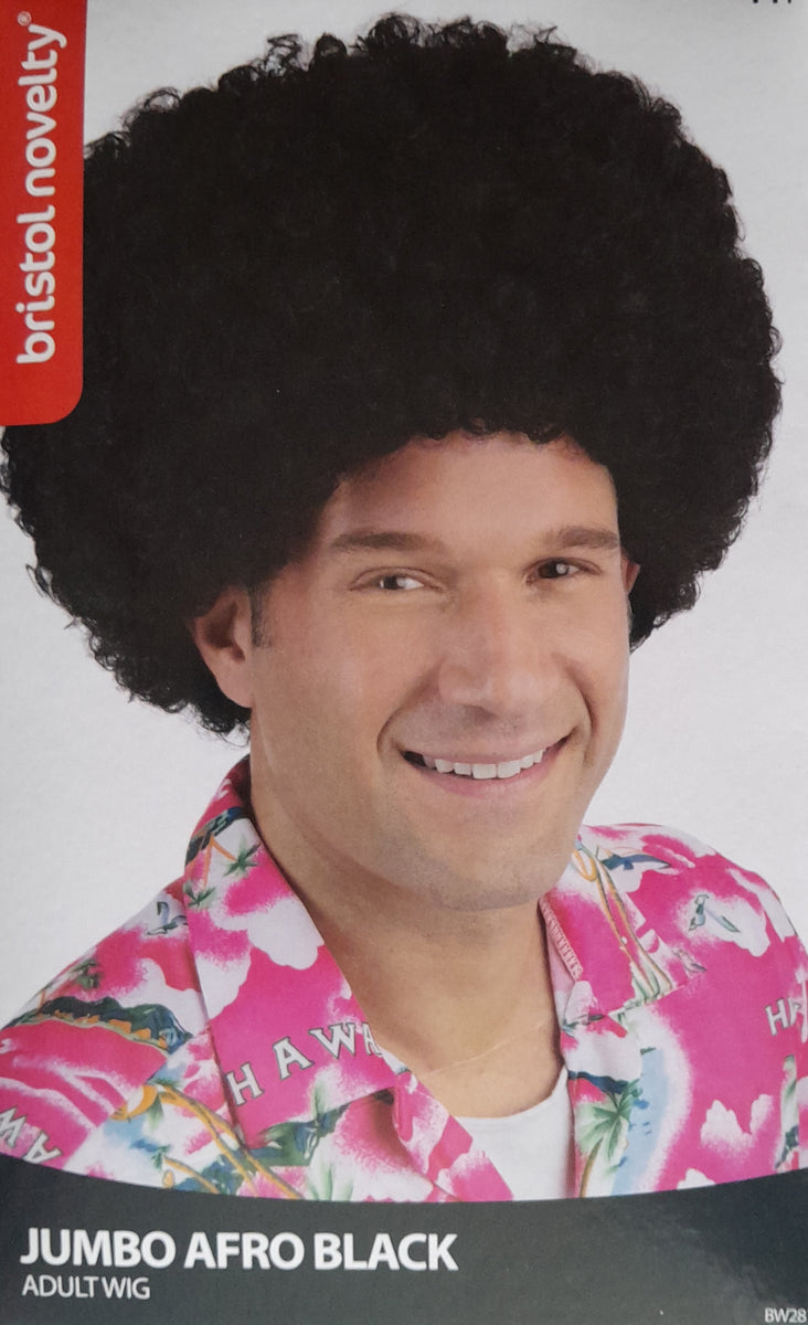 Jumbo Afro Black Wig. – Price Busters Ballina