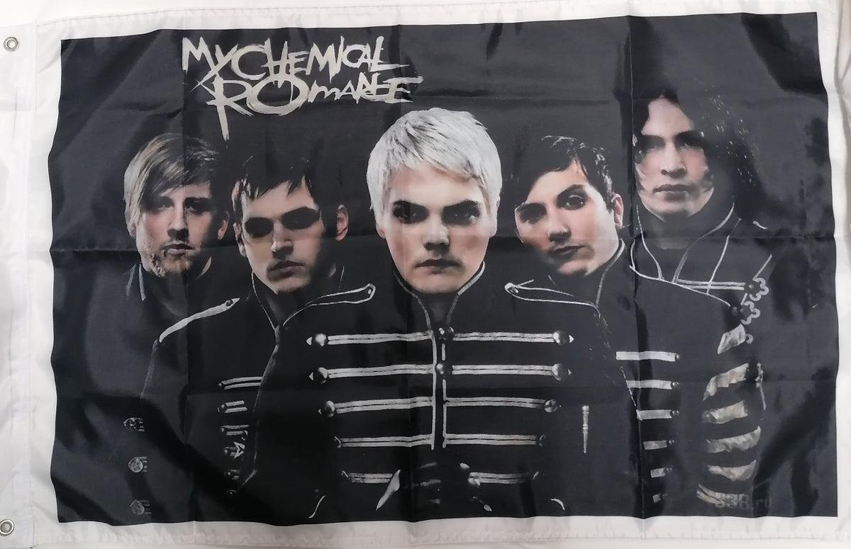 My Chemical Romance music Flag 90cm x 60cm. – Price Busters Ballina