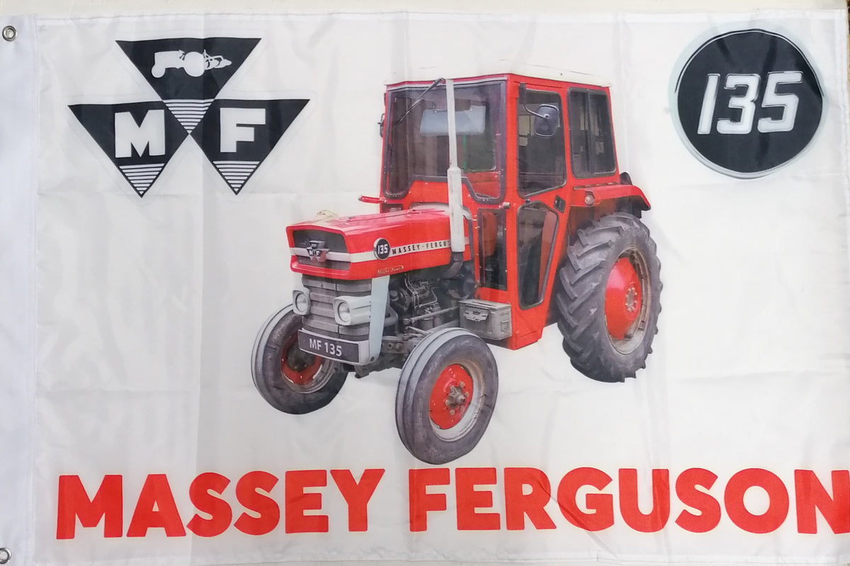Massey Ferguson 135 tractor flag with Cab. – Price Busters Ballina