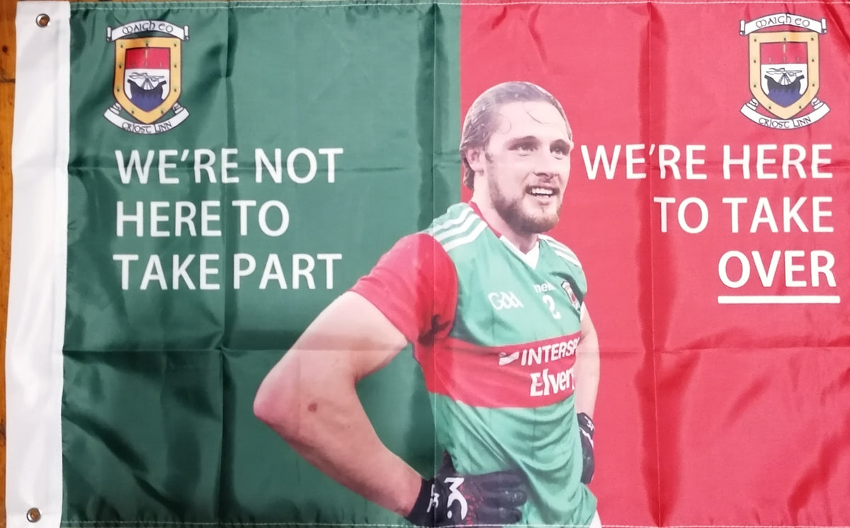 Padraig O'Hora Mayo GAA flag. – Price Busters Ballina