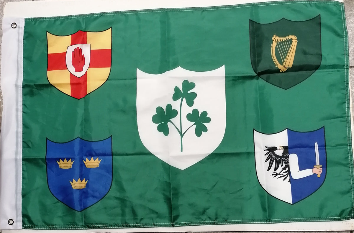 Irish Rugby Flag 5ft x 3ft. – Price Busters Ballina