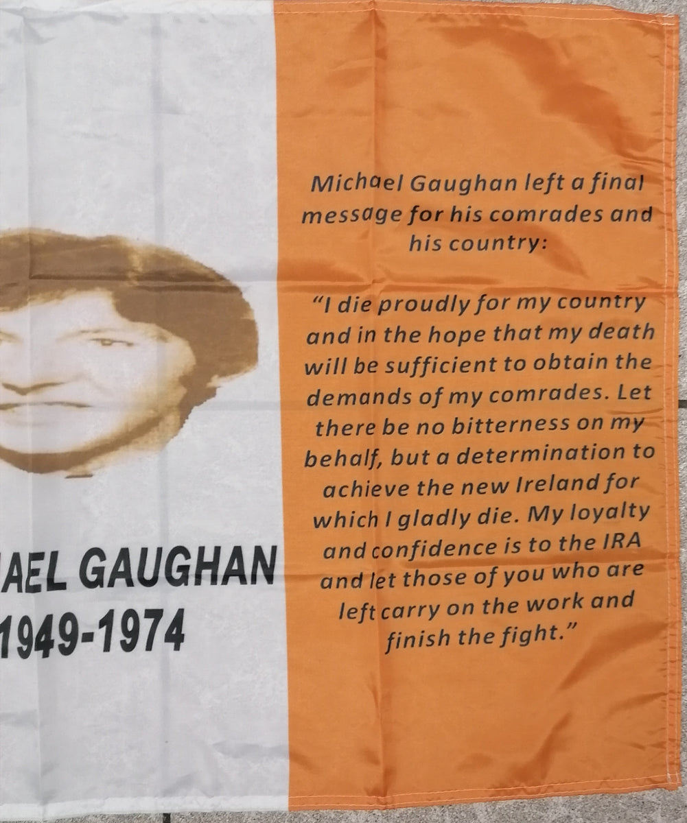 Michael Gaughan Irish Republican Flag. – Price Busters Ballina